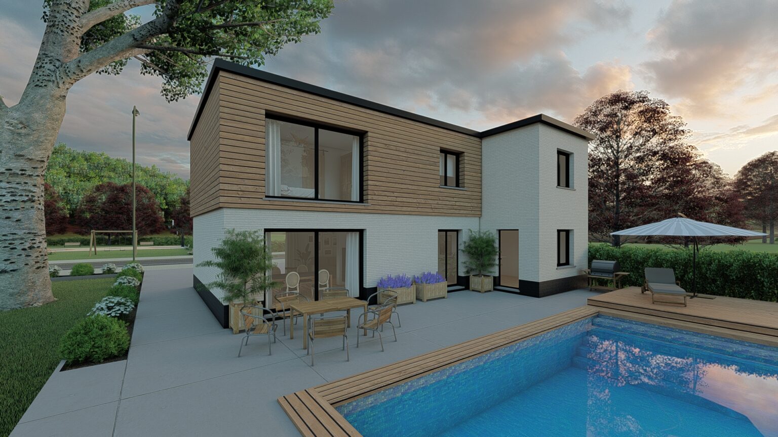 Modulart, bouw, modulaire huizen, kantoren, flats, België